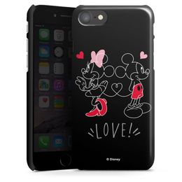 DeinDesign iPhone SE (2020) Handy Premium Case Smartphone Handyh&uuml;lle Schutzh&uuml;lle gl&auml;nzend Disney Love Premium Case