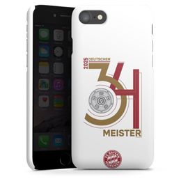 DeinDesign iPhone SE (2020) Handy Premium Case Smartphone Handyh&uuml;lle Schutzh&uuml;lle gl&auml;nzend Master Official Licensed Product Fc Bayern M&uuml;nchen Premium Case