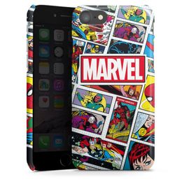 DeinDesign iPhone SE (2020) Handy Premium Case Smartphone Handyh&uuml;lle Schutzh&uuml;lle gl&auml;nzend Muster Comic Marvel Premium Case