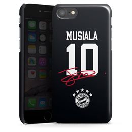 DeinDesign iPhone SE (2022) Handy Premium Case Smartphone Handyh&uuml;lle Schutzh&uuml;lle gl&auml;nzend Jamal Musiala Fcb Fc Bayern M&uuml;nchen Premium Case