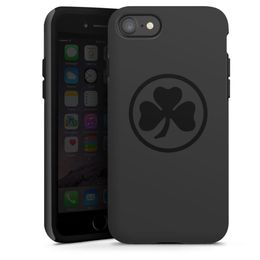 DeinDesign iPhone SE (2020) Handy Panzer Handyh&uuml;lle robuste Outdoor H&uuml;lle Schutzh&uuml;lle matt Spvgg Greuther F&uuml;rth Official Licensed Product Clover Tough Case