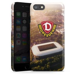 DeinDesign iPhone SE (2020) Handy Premium Case Smartphone Handyh&uuml;lle Schutzh&uuml;lle gl&auml;nzend Stadium Sg Dynamo Dresden Sgd Premium Case