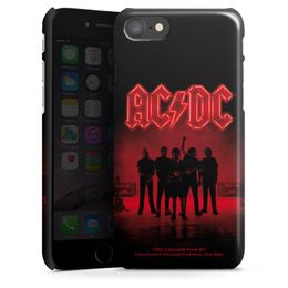 DeinDesign iPhone SE (2020) Handy Premium Case Smartphone Handyh&uuml;lle Schutzh&uuml;lle gl&auml;nzend Band Acdc Official Licensed Product Premium Case