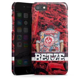 DeinDesign iPhone SE (2020) Handy Premium Case Smartphone Handyh&uuml;lle Schutzh&uuml;lle gl&auml;nzend 1. Fc Kaiserslautern 1. Fck Official Licensed Product Premium Case