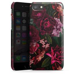DeinDesign iPhone SE (2020) Handy Premium Case Smartphone Handyh&uuml;lle Schutzh&uuml;lle gl&auml;nzend Blossom Flowers Rose Premium Case