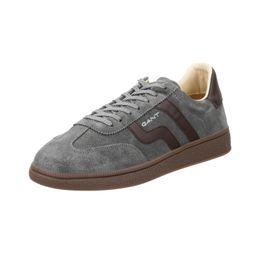 Gant Herren Sneaker "Cuzmo", Gr. 40grau, Leder, Veloursleder, Schuhe, Schn&uuml;rschuh, Halbschuh, Retro-Sneaker in sportiver Optik
