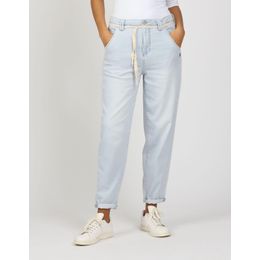 Gang Damen 5-Pocket-Jeans "94VIA JOGGER"sunny ice blau, Gr. 27, unifarben, 98% Baumwolle, 2% Elasthan, Jeans, im 5-Pocket-Style
