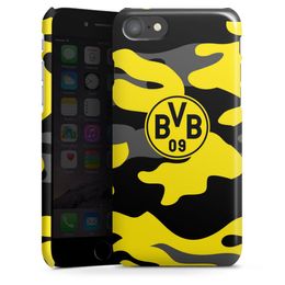 DeinDesign iPhone SE (2020) Handy Premium Case Smartphone Handyh&uuml;lle Schutzh&uuml;lle gl&auml;nzend Merchandise Bvb Borussia Dortmund Premium Case