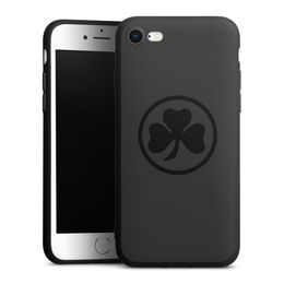 DeinDesign iPhone SE (2020) Handy Premium Silikon H&uuml;lle Handyh&uuml;lle schwarz Case Spvgg Greuther F&uuml;rth Official Licensed Product Clover Silikon Premium Case