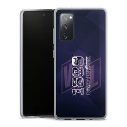 DeinDesign Galaxy S20 FE Handy Silikon H&uuml;lle Case transparent Handyh&uuml;lle Official Licensed Product Sports Vfl Osnabr&uuml;ck Silikon Case