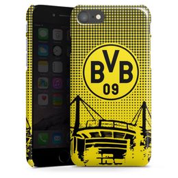 DeinDesign iPhone SE (2020) Handy Premium Case Smartphone Handyh&uuml;lle Schutzh&uuml;lle gl&auml;nzend Bvb Stadium Borussia Dortmund Premium Case