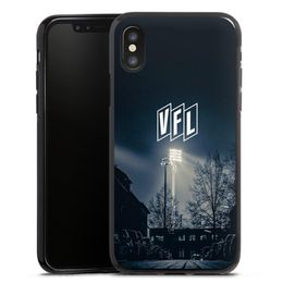 DeinDesign iPhone X Handy Silikon H&uuml;lle Case schwarz Handyh&uuml;lle Soccer Vfl Osnabr&uuml;ck Official Licensed Product