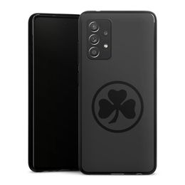 DeinDesign Galaxy A52s 5G Handy Silikon H&uuml;lle Case schwarz Handyh&uuml;lle Official Licensed Product Spvgg Greuther F&uuml;rth Clover