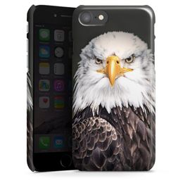DeinDesign iPhone SE (2020) Handy Premium Case Smartphone Handyh&uuml;lle Schutzh&uuml;lle gl&auml;nzend Animals Bird Eagle Premium Case