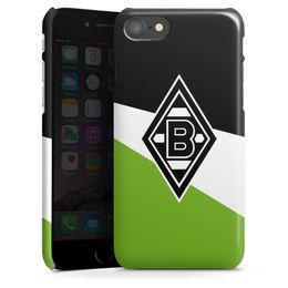DeinDesign iPhone SE (2022) Handy Premium Case Smartphone Handyh&uuml;lle Schutzh&uuml;lle gl&auml;nzend Official Licensed Product Borussia M&ouml;nchengladbach Gladbach Premium 