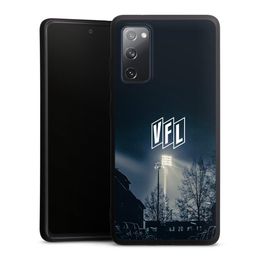 DeinDesign Galaxy S20 FE Handy Premium Silikon H&uuml;lle Handyh&uuml;lle schwarz Case Soccer Vfl Osnabr&uuml;ck Official Licensed Product Silikon Premium Case
