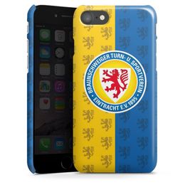DeinDesign iPhone SE (2020) Handy Premium Case Smartphone Handyh&uuml;lle Schutzh&uuml;lle gl&auml;nzend Official Licensed Product Eintracht Braunschweig Logo Premium Case