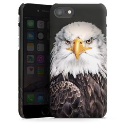 DeinDesign iPhone SE (2020) Handy Premium Case Smartphone Handyh&uuml;lle Schutzh&uuml;lle matt Animals Bird Eagle Premium Case
