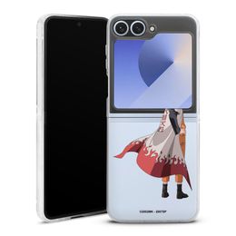 DeinDesign Galaxy Z Flip 7 FE Handy Hard Case Schutzh&uuml;lle transparent Smartphone Handy H&uuml;lle Naruto Shippuden Sensei Hokage Hard Case