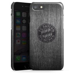 DeinDesign iPhone SE (2022) Handy Premium Case Smartphone Handyh&uuml;lle Schutzh&uuml;lle gl&auml;nzend Fcb Metallic Look Fc Bayern M&uuml;nchen Premium Case