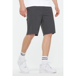 Harlem Soul Herren Shortsgrau, Gr. S, unifarben, Web, Material: 88% Polyamid, 12% Elasthan, Hosen, mit Elastikbund