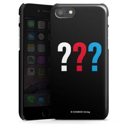 DeinDesign iPhone SE (2020) Handy Premium Case Smartphone Handyh&uuml;lle Schutzh&uuml;lle gl&auml;nzend Official Licensed Product Logo Die Drei ??? Premium Case
