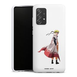 DeinDesign Galaxy A52s 5G Handy Silikon H&uuml;lle Case wei&szlig; Handyh&uuml;lle Sensei Naruto Shippuden Hokage Silikon Case