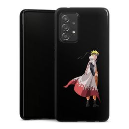 DeinDesign Galaxy A52s 5G Handy Silikon H&uuml;lle Case schwarz Handyh&uuml;lle Sensei Naruto Shippuden Hokage