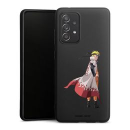 DeinDesign Galaxy A52s 5G Handy Premium Silikon H&uuml;lle Handyh&uuml;lle schwarz Case Sensei Naruto Shippuden Hokage Silikon Premium Case