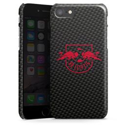 DeinDesign iPhone SE (2020) Handy Premium Case Smartphone Handyh&uuml;lle Schutzh&uuml;lle gl&auml;nzend Official Licensed Product Carbon Rb Leipzig Premium Case