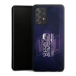 DeinDesign Galaxy A52s 5G Handy Premium Silikon H&uuml;lle Handyh&uuml;lle schwarz Case Vfl Osnabr&uuml;ck Sports Official Licensed Product Silikon Premium Case