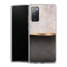 DeinDesign Galaxy S20 FE 5G Handy Silikon H&uuml;lle Case transparent Handyh&uuml;lle Abstract Black & White Trends Silikon Case