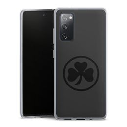 DeinDesign Galaxy S20 FE 5G Handy Silikon H&uuml;lle Case transparent Handyh&uuml;lle Spvgg Greuther F&uuml;rth Official Licensed Product Clover Silikon Case