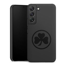 DeinDesign Galaxy S22 Handy Premium Case Smartphone Handyh&uuml;lle Schutzh&uuml;lle matt Official Licensed Product Spvgg Greuther F&uuml;rth Clover Premium Case