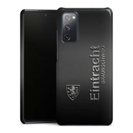 DeinDesign Galaxy S20 FE Handy Premium Case Smartphone Handyh&uuml;lle Schutzh&uuml;lle gl&auml;nzend Logo Eintracht Braunschweig Official Licensed Product Premium Case