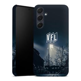 DeinDesign Galaxy A55 5G Handy Premium Case Smartphone Handyh&uuml;lle Schutzh&uuml;lle gl&auml;nzend Soccer Vfl Osnabr&uuml;ck Official Licensed Product Premium Case