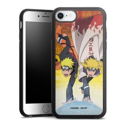DeinDesign iPhone SE (2020) Handy Gallery Case Handyh&uuml;lle 9H Geh&auml;rtetes Glas R&uuml;ckseite H&uuml;lle Naruto Shippuden Minato Namikaze Official Licensed Product Gallery 