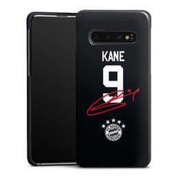 DeinDesign Galaxy S10 Handy Premium Case Smartphone Handyh&uuml;lle Schutzh&uuml;lle gl&auml;nzend Fc Bayern M&uuml;nchen Harry Kane Jersey Premium Case