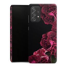 DeinDesign Galaxy A52s 5G Handy Premium Case Smartphone Handyh&uuml;lle Schutzh&uuml;lle matt Vintage Rose Pink Premium Case
