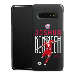DeinDesign Galaxy S10 Handy Premium Case Smartphone Handyh&uuml;lle Schutzh&uuml;lle gl&auml;nzend Official Licensed Product Fc Bayern M&uuml;nchen Kimmich Premium Case