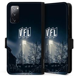 DeinDesign Galaxy S20 Handy Klapph&uuml;lle Handyh&uuml;lle aus Kunst Leder schwarz Flip Case Soccer Vfl Osnabr&uuml;ck Official Licensed Product Sideflip mit Lasche