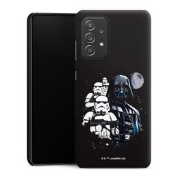 DeinDesign Galaxy A52s 5G Handy Premium Case Smartphone Handyh&uuml;lle Schutzh&uuml;lle matt Star Wars Weltall Movie Premium Case