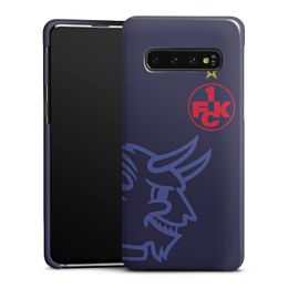 DeinDesign Galaxy S10 Handy Premium Case Smartphone Handyh&uuml;lle Schutzh&uuml;lle gl&auml;nzend Logo 1. Fc Kaiserslautern 1. Fck Premium Case