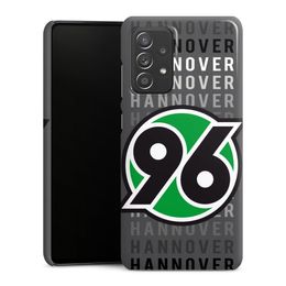 DeinDesign Galaxy A52s 5G Handy Premium Case Smartphone Handyh&uuml;lle Schutzh&uuml;lle gl&auml;nzend Official Licensed Product H96 Hannover 96 Premium Case