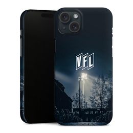 DeinDesign iPhone 15 Plus Handy Premium Case Smartphone Handyh&uuml;lle Schutzh&uuml;lle matt Soccer Vfl Osnabr&uuml;ck Official Licensed Product Premium Case