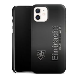 DeinDesign iPhone 12 Handy Premium Case Smartphone Handyh&uuml;lle Schutzh&uuml;lle matt Logo Eintracht Braunschweig Official Licensed Product Premium Case