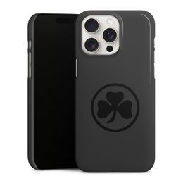 DeinDesign iPhone 15 Pro Max Handy Premium Case Smartphone Handyh&uuml;lle Schutzh&uuml;lle gl&auml;nzend Official Licensed Product Spvgg Greuther F&uuml;rth Clover Premium Case