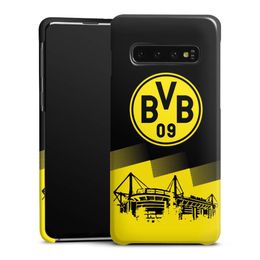 DeinDesign Galaxy S10 Handy Premium Case Smartphone Handyh&uuml;lle Schutzh&uuml;lle gl&auml;nzend Borussia Dortmund Stadium Bvb Premium Case