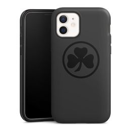 DeinDesign iPhone 12 mini Handy Panzer Handyh&uuml;lle robuste Outdoor H&uuml;lle Schutzh&uuml;lle matt Official Licensed Product Spvgg Greuther F&uuml;rth Clover Tough Case