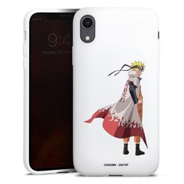 DeinDesign iPhone Xr Handy Silikon H&uuml;lle Case wei&szlig; Handyh&uuml;lle Sensei Naruto Shippuden Hokage Silikon Case